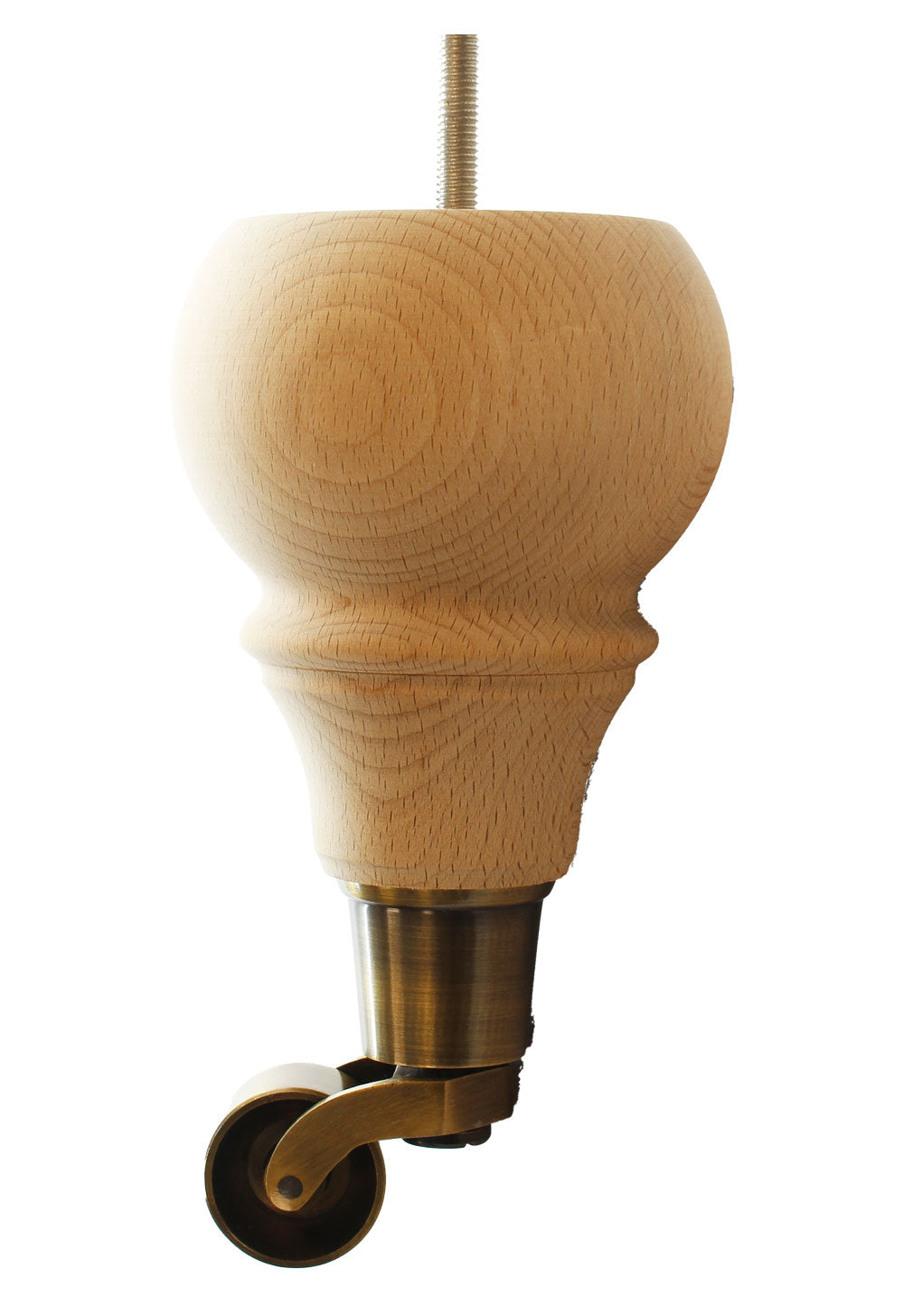 Leverton Furniture Legs With Castors – Heritage Components