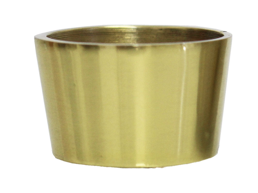 Temple Polished Brass Leg Cup – Heritage Components