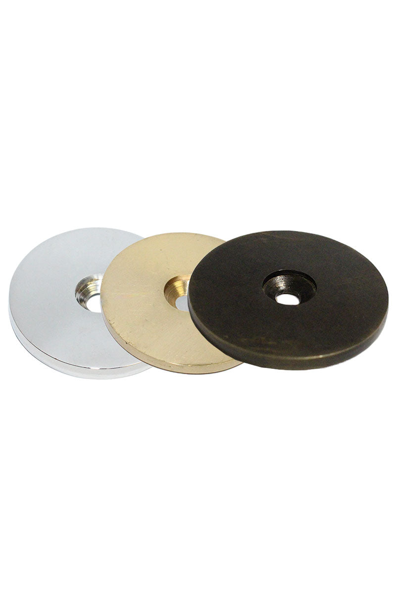 40mm Round Disc Solid Brass Floor Protectors – Heritage Components