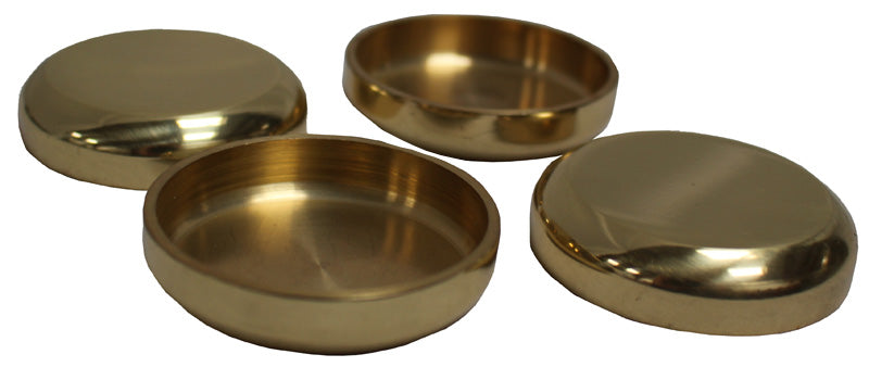 Solid Brass Caster Cups | Carpet Coasters for Chairs, Sofas – Heritage ...