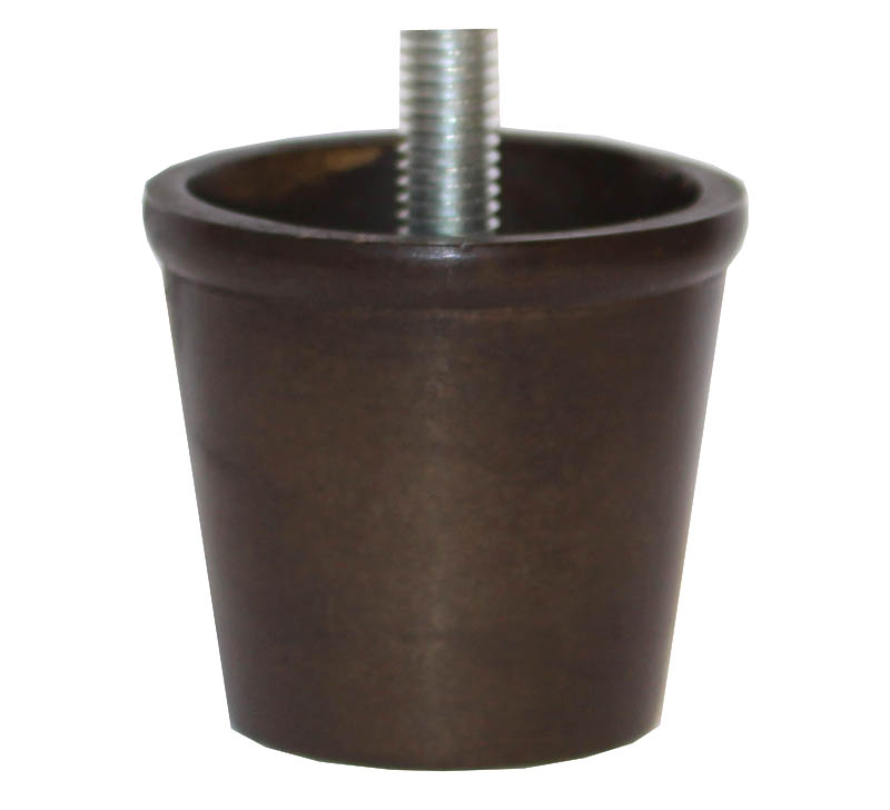 Excelsior Antique Leg Cup with Threaded Bolt – Heritage Components